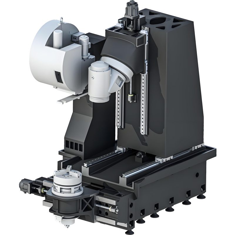 Vertical 5 Axis Combined Turning And Milling Machine UBright Solutions Vertical 5 Axis Combined Turning And Milling Machine UBright Solutions