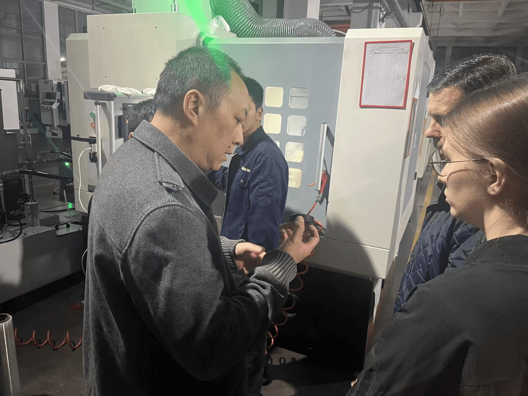 Belarusian Client Assesses Internal Thread Grinding Machine - UBright ...